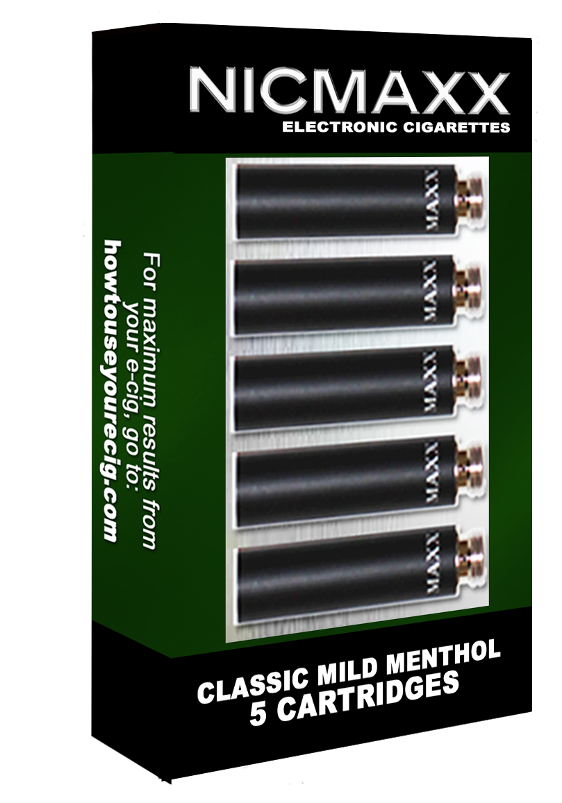 Classic Mild Menthol Cartridge Pack | E-Cig Cartridges | Nicmaxx